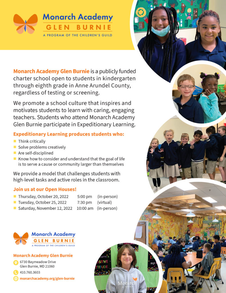 Home - Monarch Academy Glen Burnie